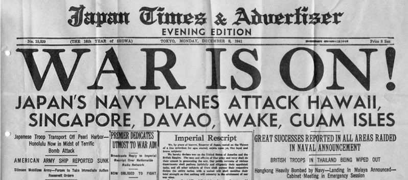 December 7, 1941: A Day That Will Live In Infamy | battleforhawaii