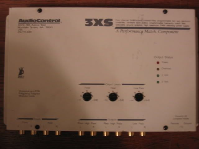 FS:: Audio Control 2-Way Crossover, MTX Crossover (RT-X01A), Pioneer DEQ 9200 Equalizer | VW ...