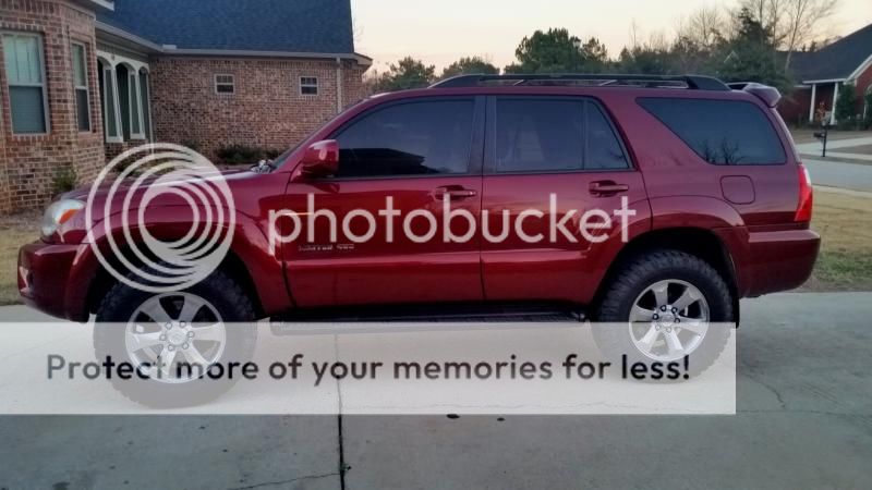 FS: 2008 Salsa Red 4Runner Limited V8 4WD + lift & tires - Alabama ...