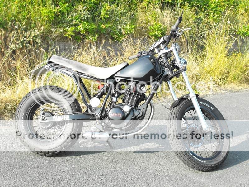 Custom streetfighter yamaha tw125 trailway for sale. - Bike Chat Forums