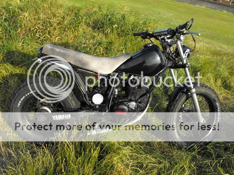 Custom streetfighter yamaha tw125 trailway for sale. - Bike Chat Forums
