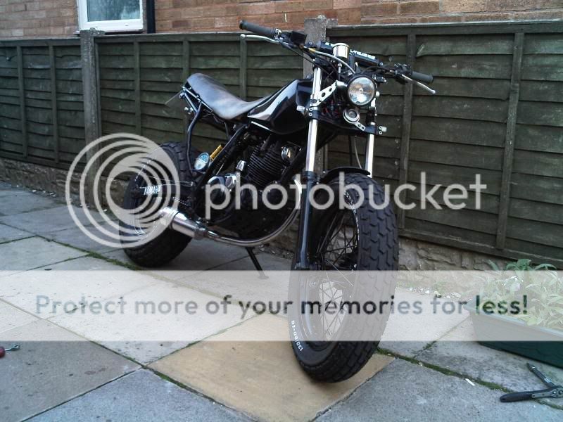 Custom streetfighter yamaha tw125 trailway for sale. - Bike Chat Forums