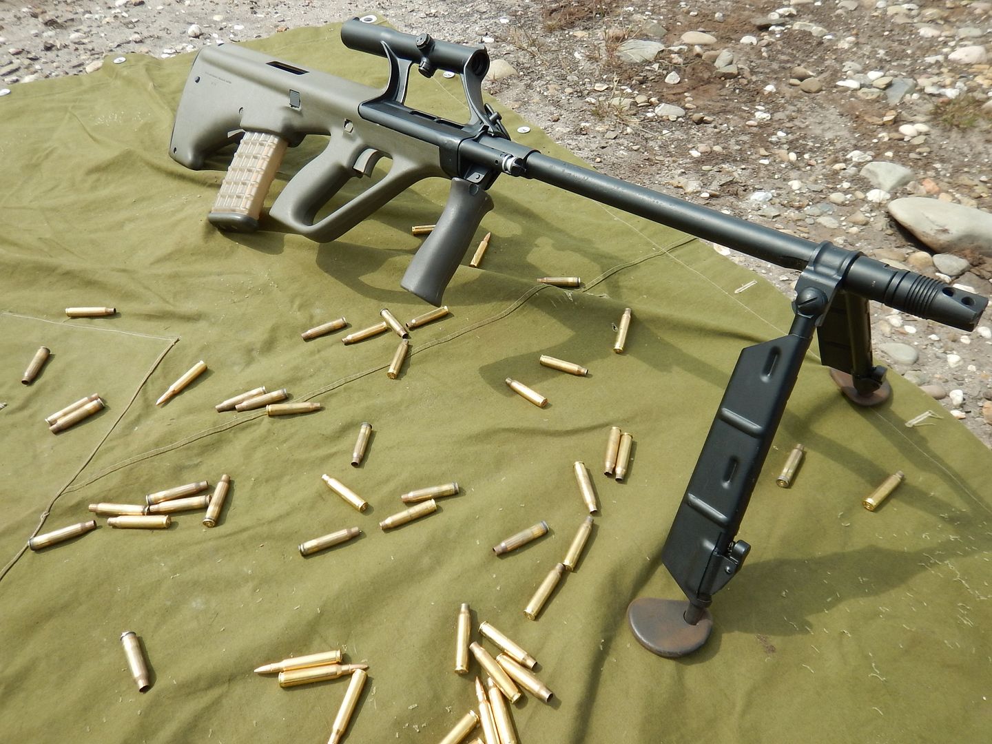 Four different bullpups, range report! FAMAS, L85A1, AUG's | The FAL Files