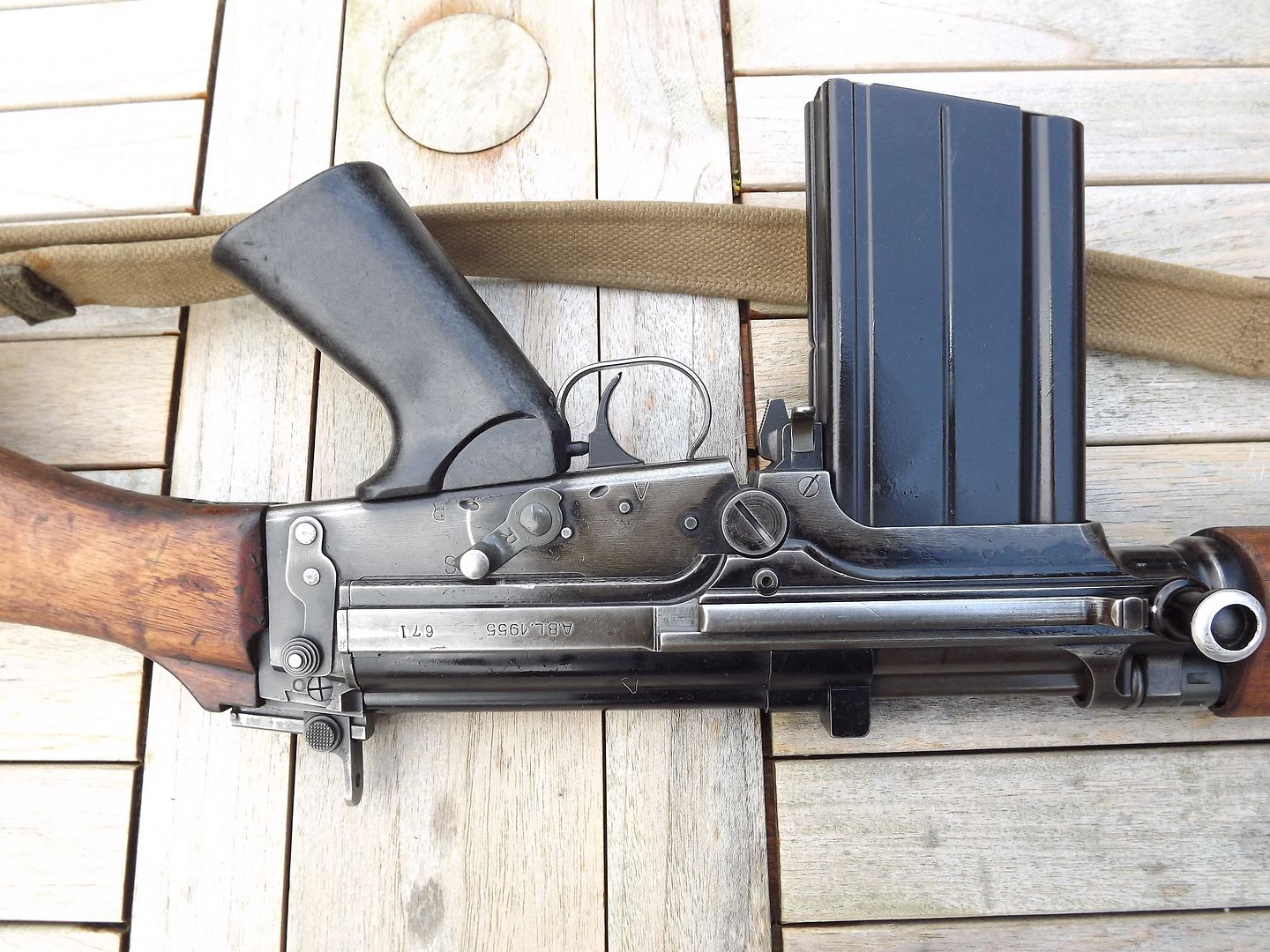 Technical pictures (+details) for original FN 1955 FAL M1 Belgian Army ...