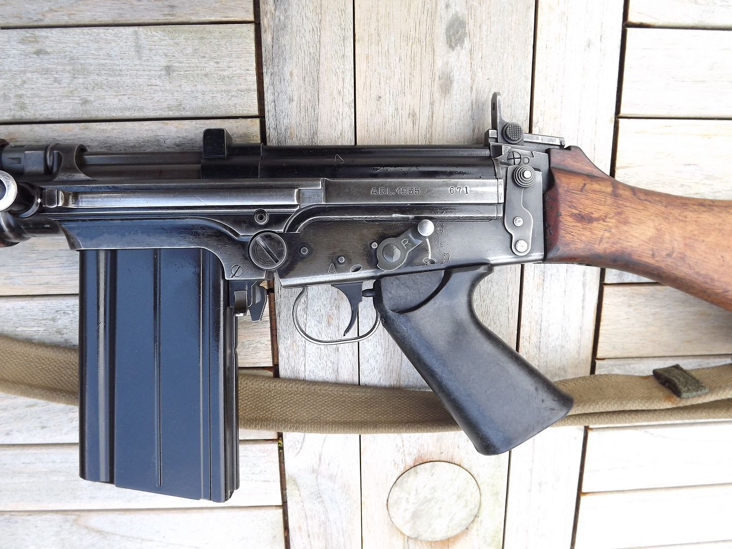 Original early FN made STG58 for Austria, selective fire ; ) | The FAL ...
