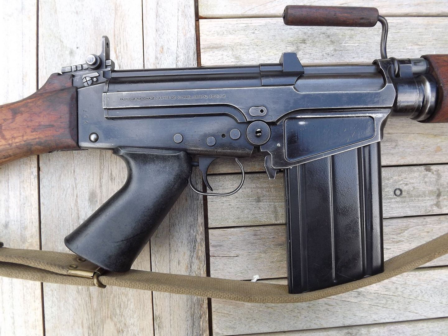 Technical pictures (+details) for original FN 1955 FAL M1 Belgian Army ...