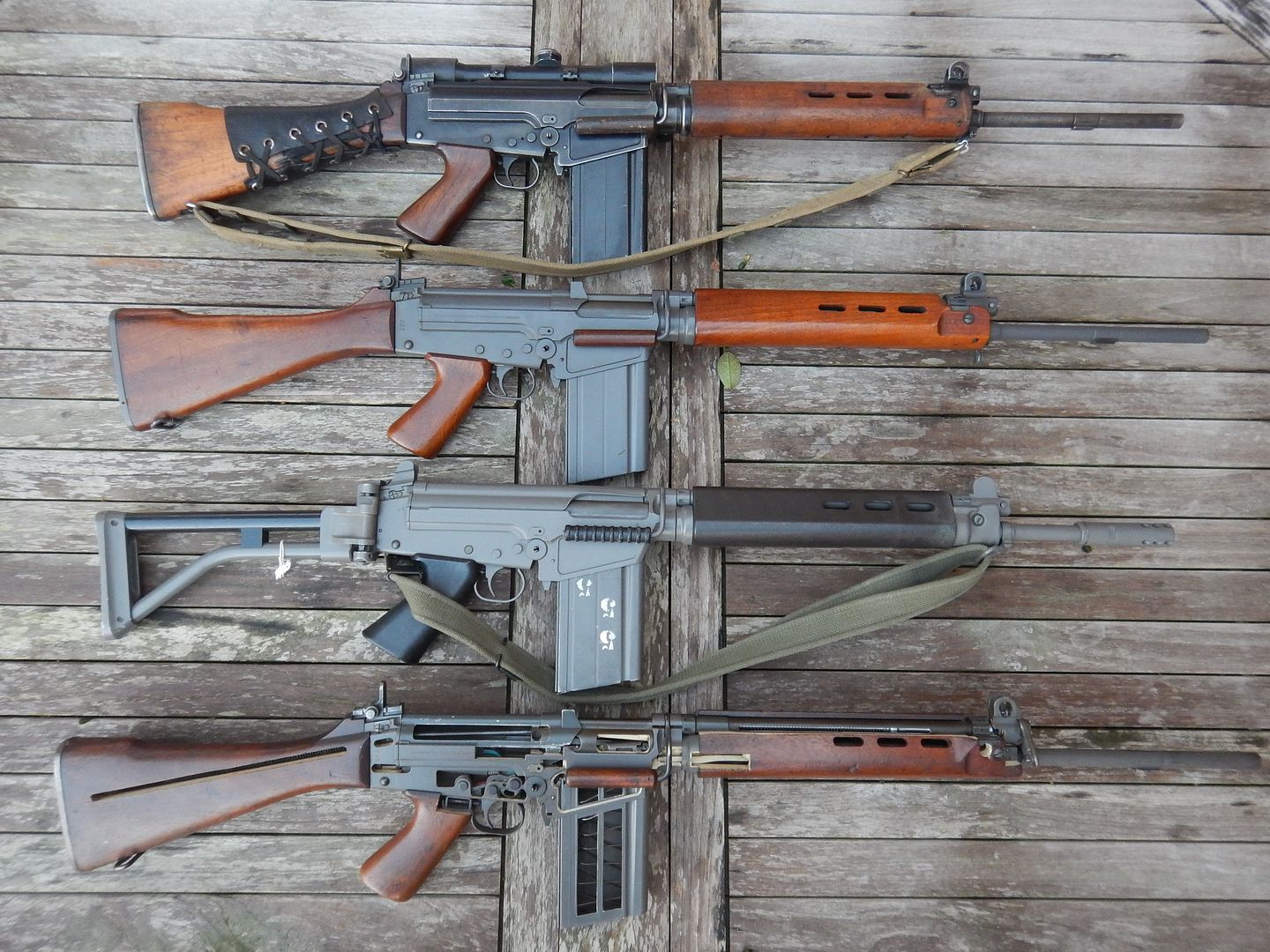 Original rare Luxemburgian Gendarmerie FN FAL M1 + matching bayonet ...