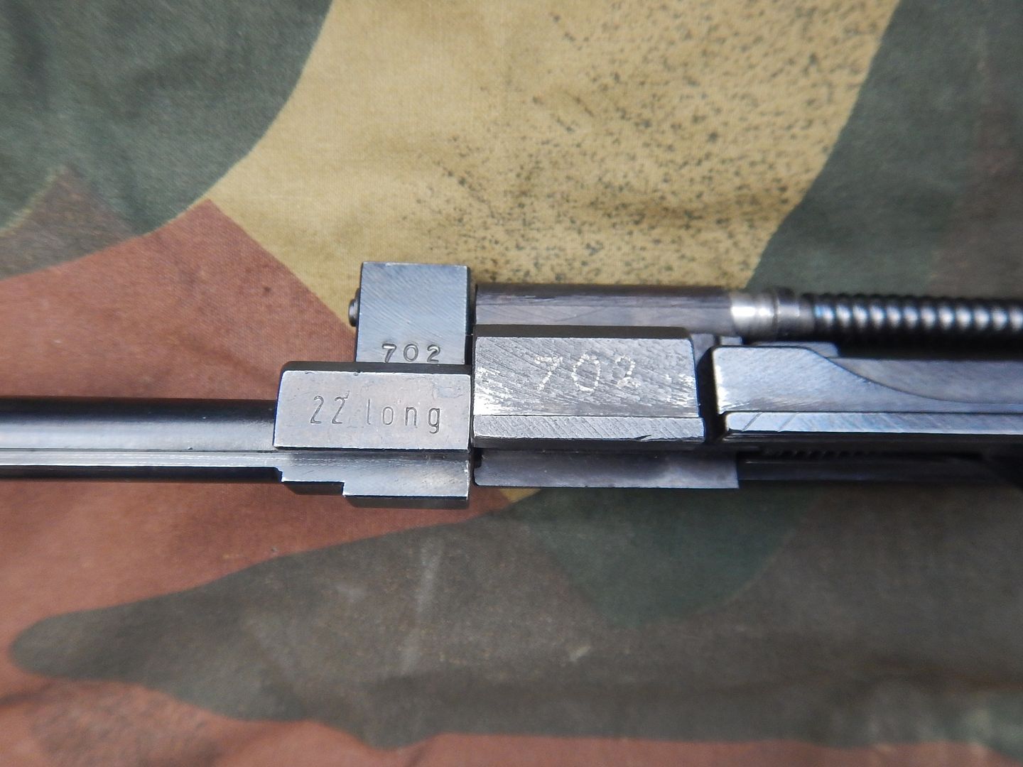 FN FAL G1 with BGS scope and Erma .22Lr subcal kit. Nice. Compared to ...