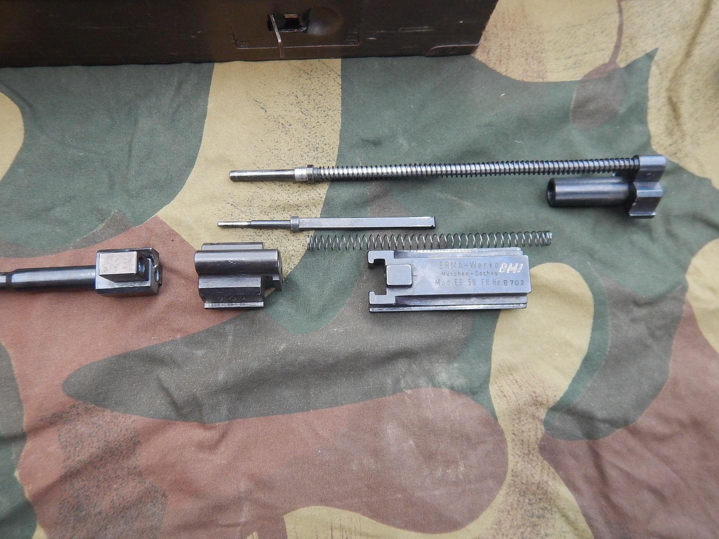 Ultra rare FN FAL .22LR subcal set made by FN for Dutch army. (2pc ...