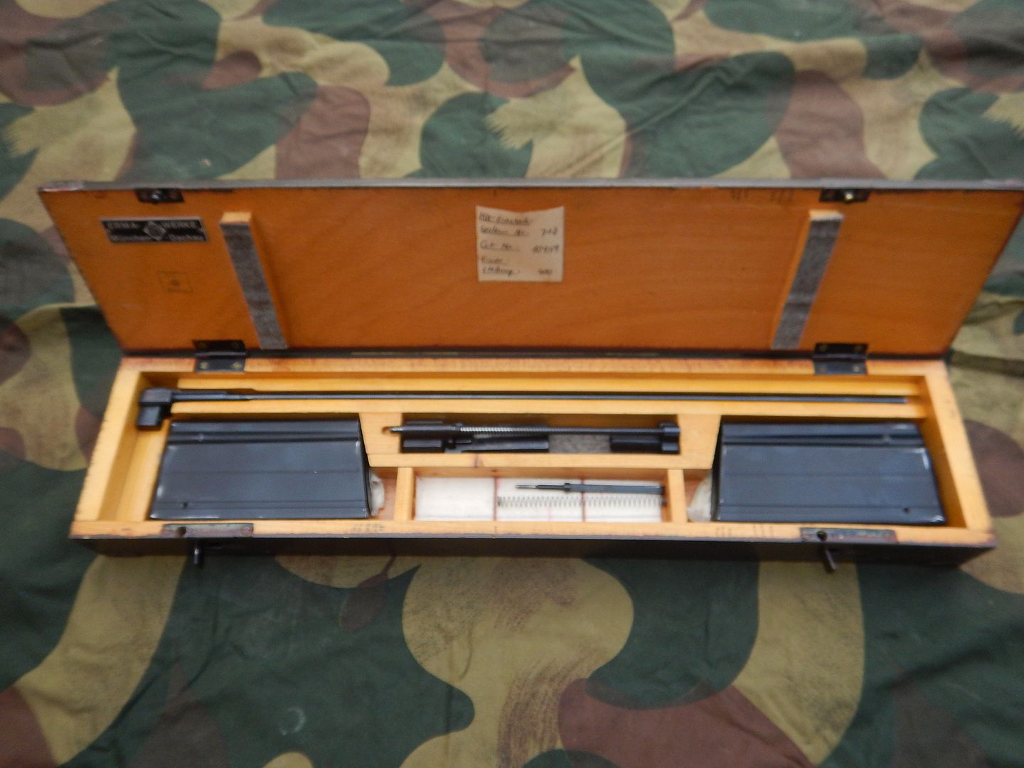 Ultra rare FN FAL .22LR subcal set made by FN for Dutch army. (2pc ...