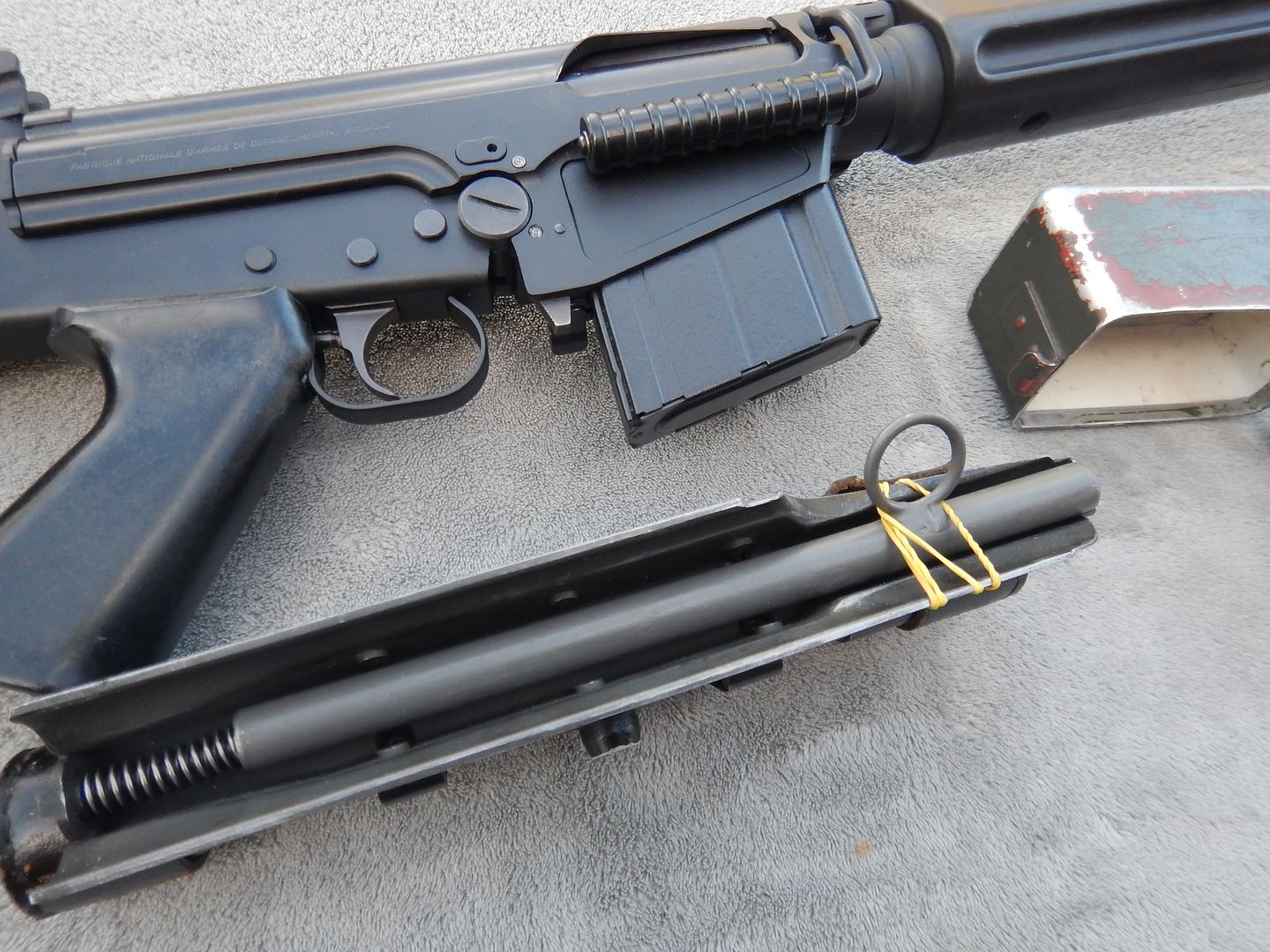 Belgian Army M3 FAL sniper, unique special tool... | The FAL Files