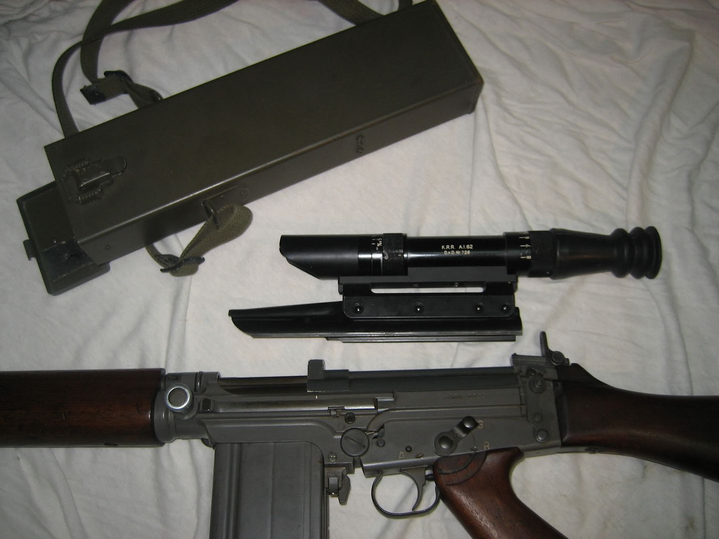 WTS Dutch FAL scope original KRR AI 62 | The FAL Files