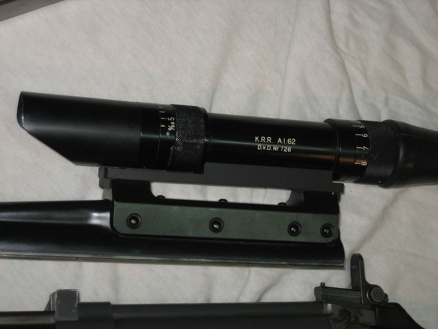 WTS Dutch FAL scope original KRR AI 62 | The FAL Files