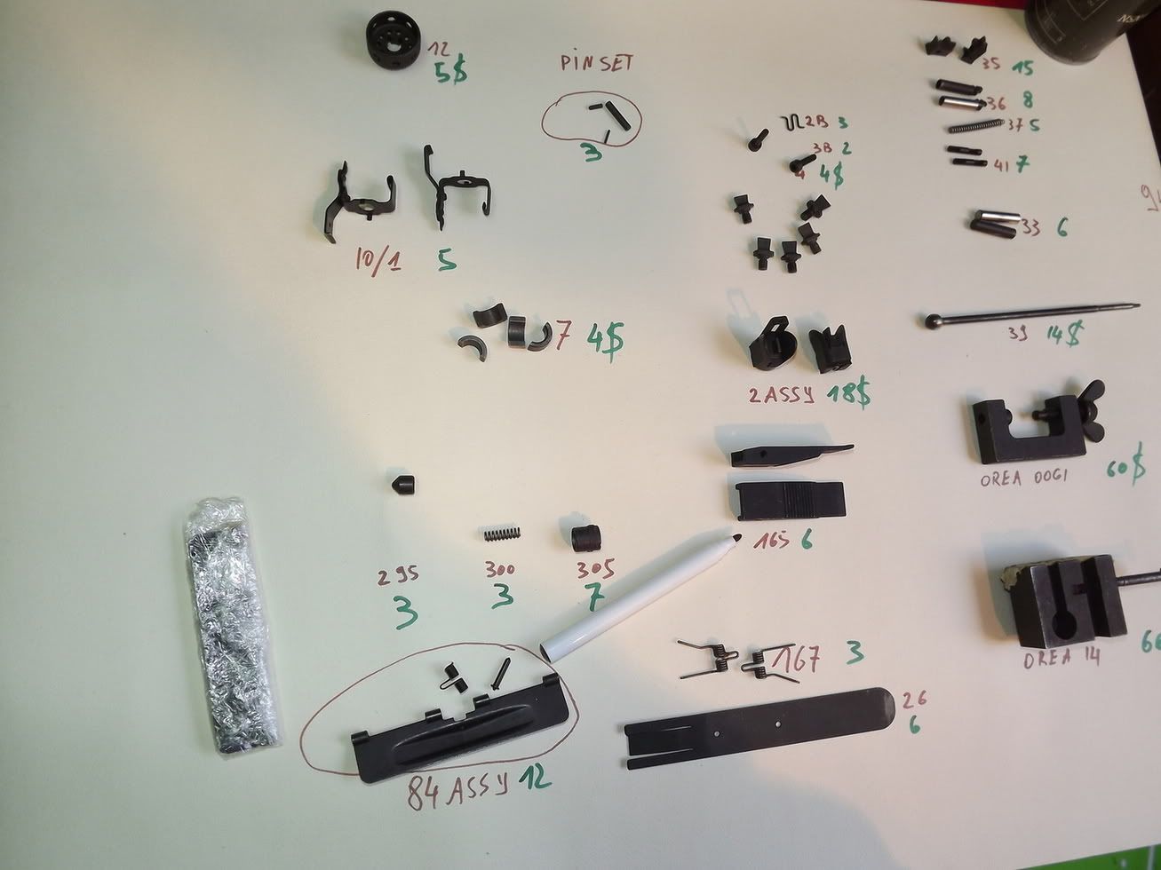 FN M240 MAG58 parts, tools, tripods, specials | The FAL Files