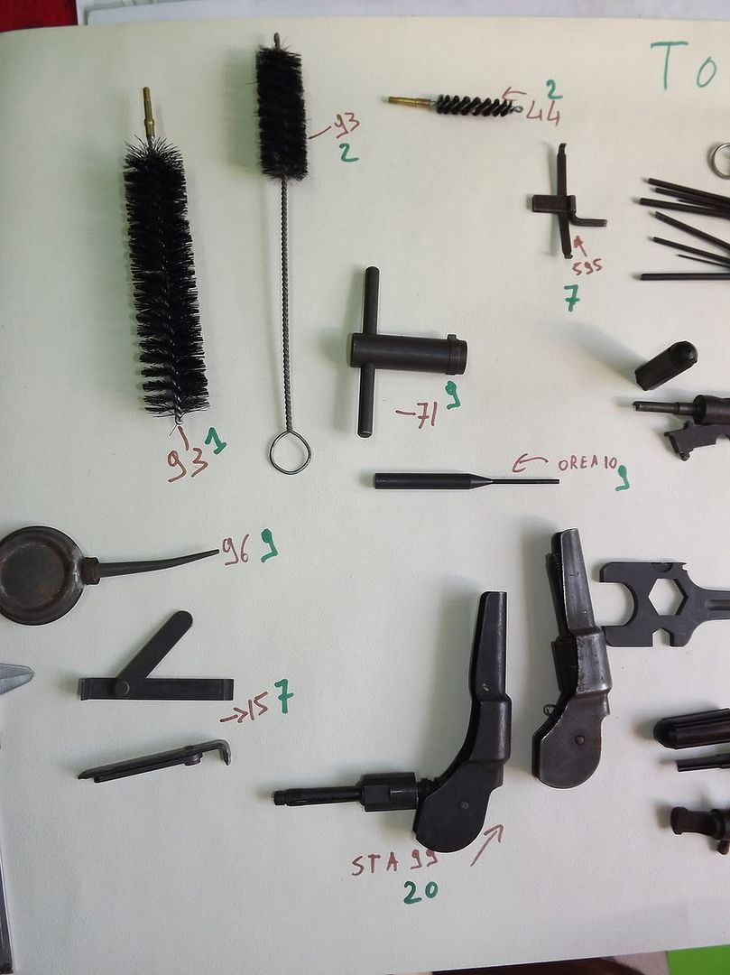 FN M240 MAG58 parts, tools, tripods, specials | The FAL Files