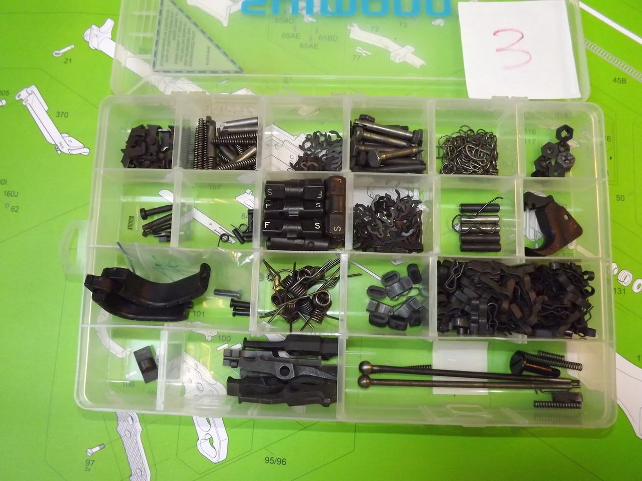 WTS FN MAG58 parts, Belgian and Dutch Army. NOS, M240 | The FAL Files