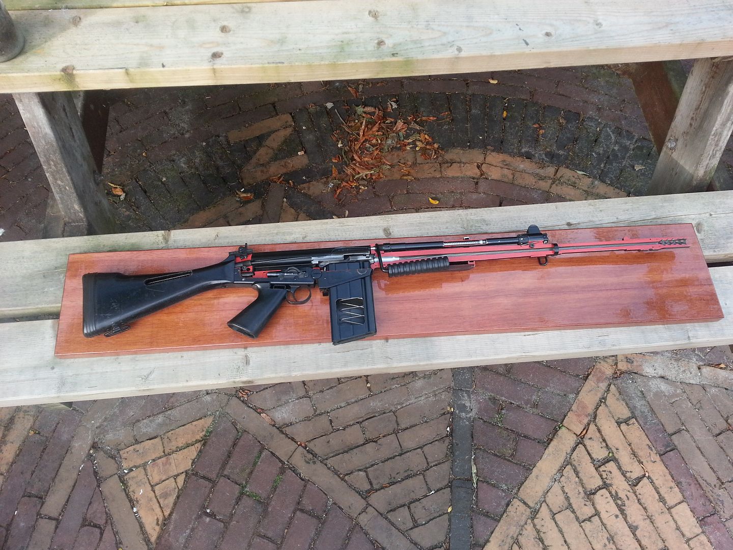 Rare Dutch Army cutaway FN FALO, sweet - The FAL Files