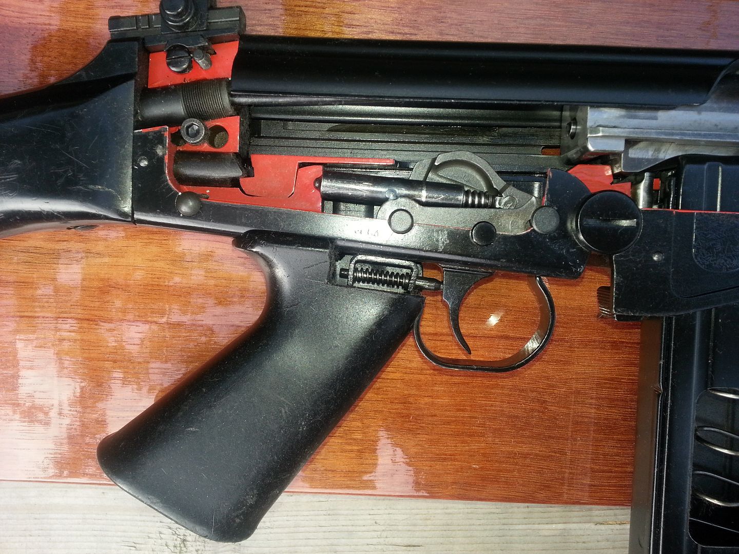 Rare Dutch Army cutaway FN FALO, sweet - The FAL Files