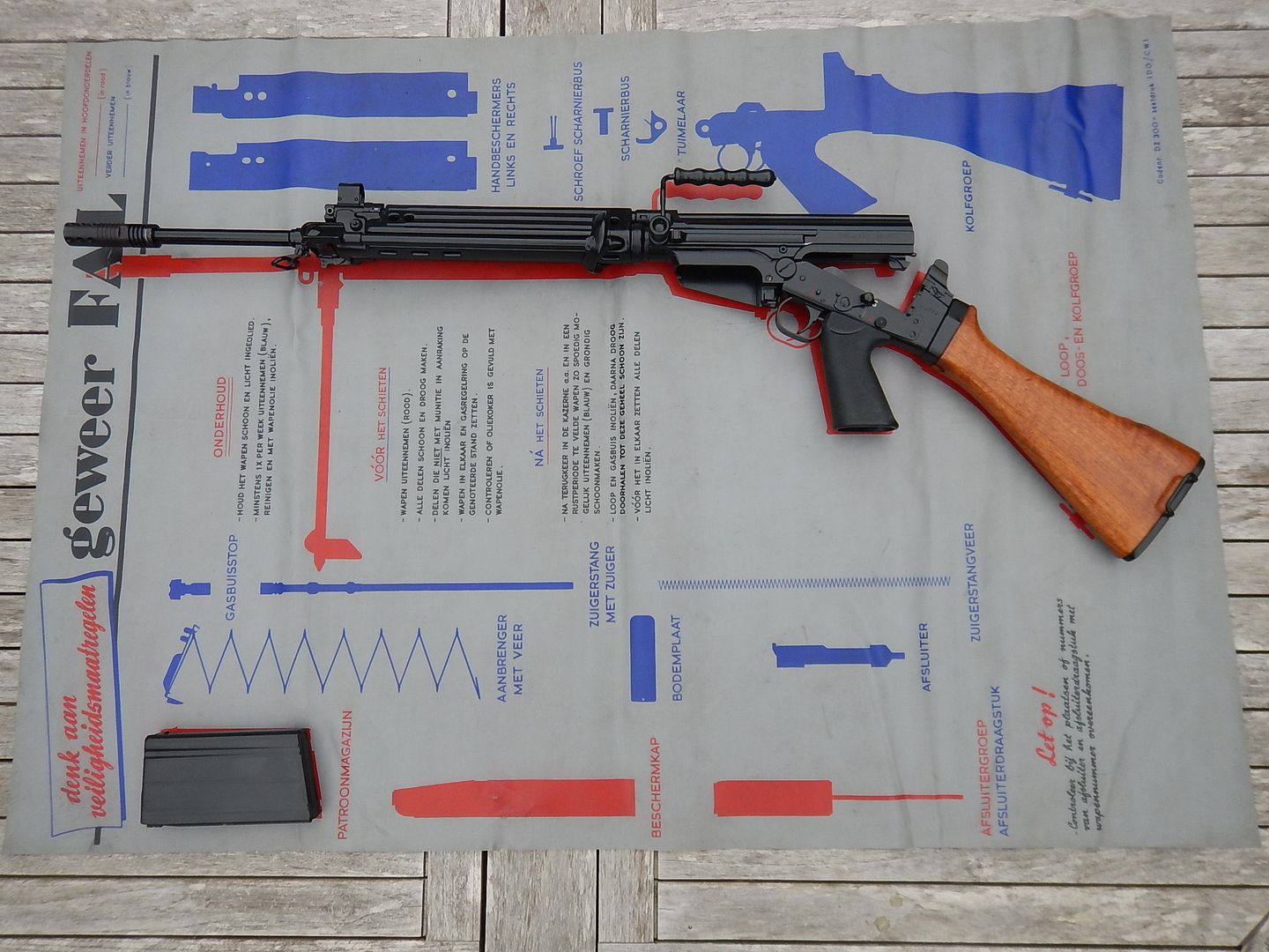 Vintage FAL Album - Dutch Pattern Metric FALs in training | The FAL Files