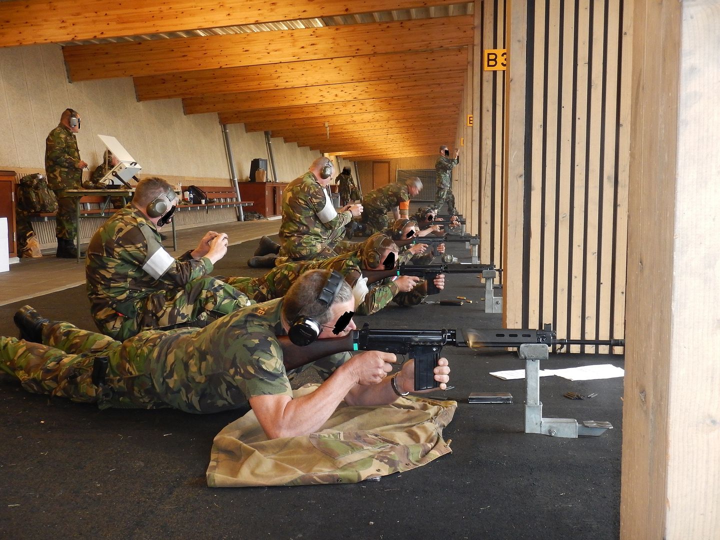 The Dutch Army fired there FAL's for the last time, I was there ...