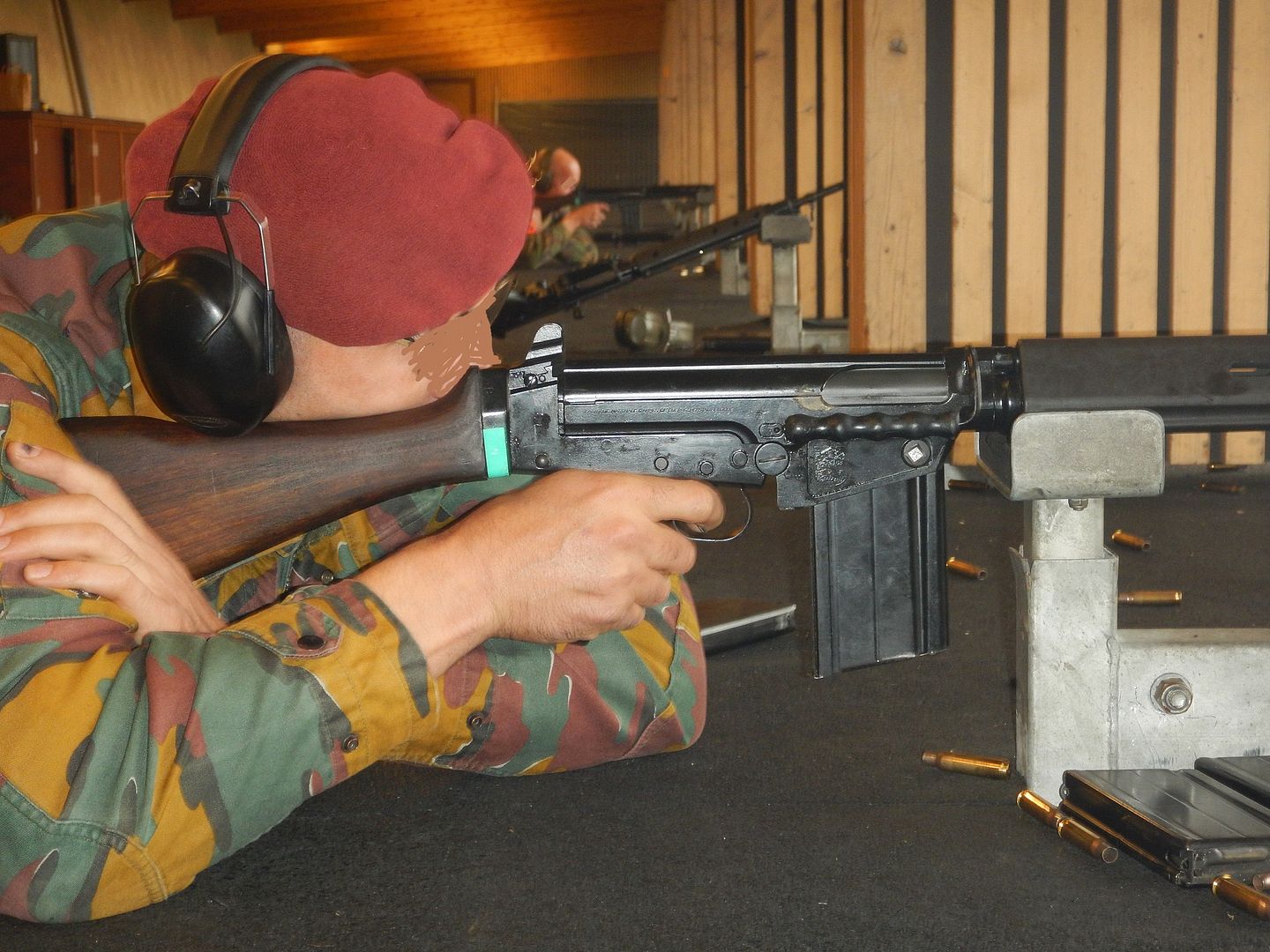 The Dutch Army fired there FAL's for the last time, I was there ...