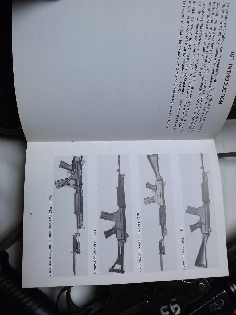 ended auction#34 several rare FN FNC military manuals. FN1980 carbine ...