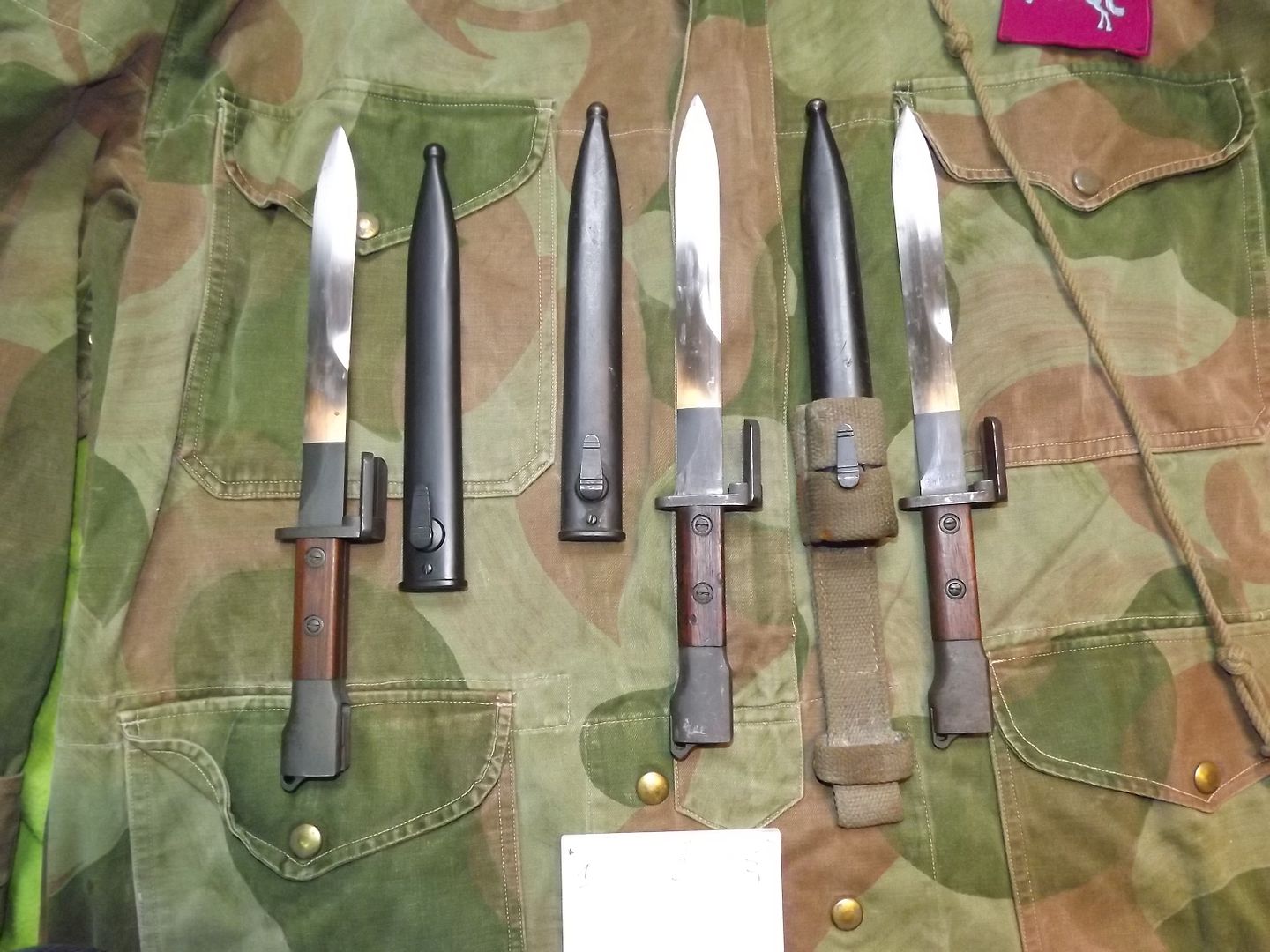 3 different FN Herstal made FAL bayonets / Belgian Army | The FAL Files