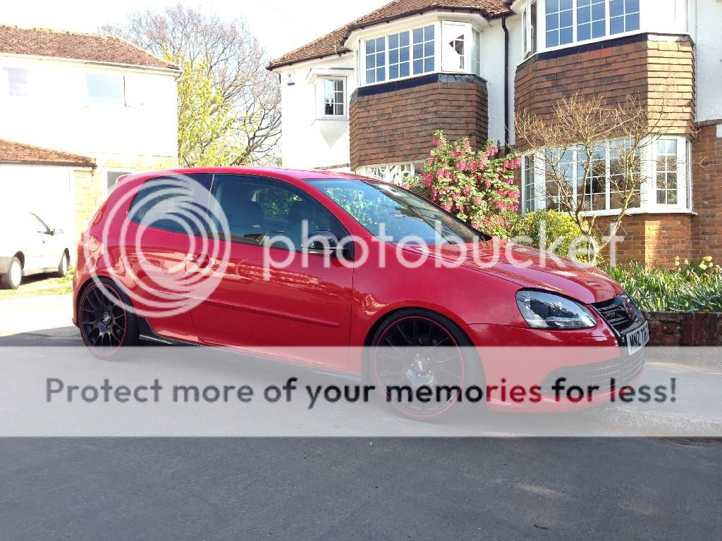 2006 VW Golf MK5 1.9 TDI Sport Red, Remapped, Coilovers, BBS, Full R32 ...