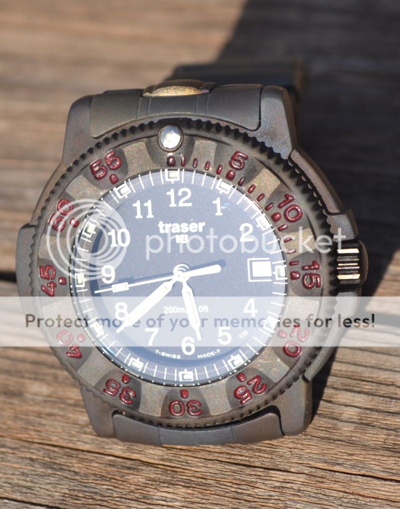 Traser Titanium treated with Swiss Bianco Fiereflame Anodizing ...