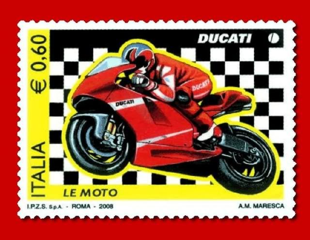 Italian Ducati Postage Stamp | Ducati.ms - The Ultimate Ducati Forum