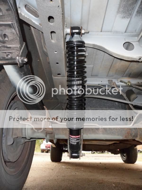 Dodge Dakota Monroe coil-over shocks installed! | Chevy Astro and GMC ...