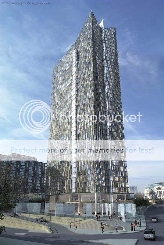 Arena Central, Birmingham, Eric Kuhne render | Page 5 | SkyscraperCity ...