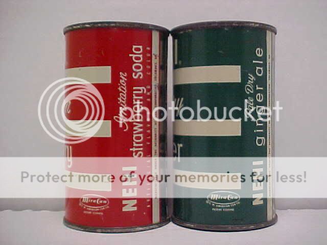 Nehi Strawberry Flat Top Soda Can