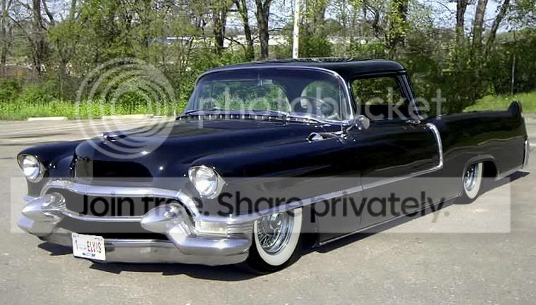Caddy themed kustom '56 Chevy truck | The H.A.M.B.