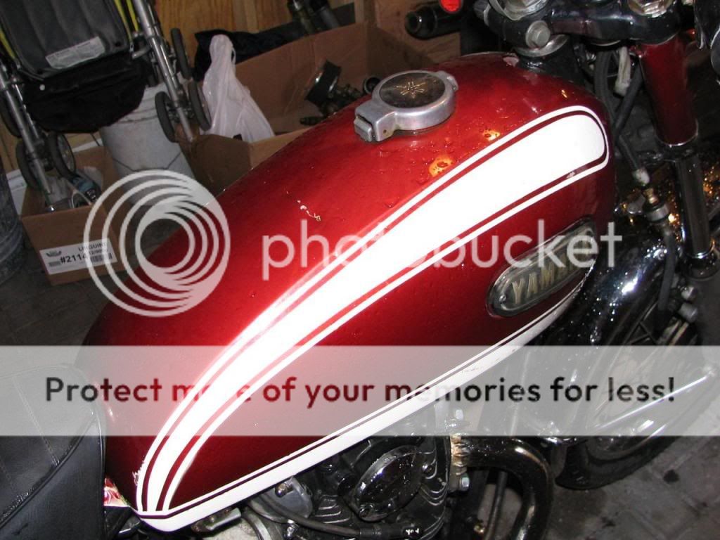 Tim's XS project - 750cc rephased ported head titanium valve hot cam ...