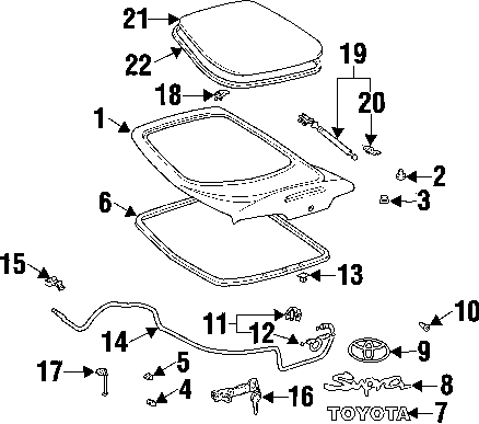 Replacing rear hatch glass on MkIV... | Supra Forums