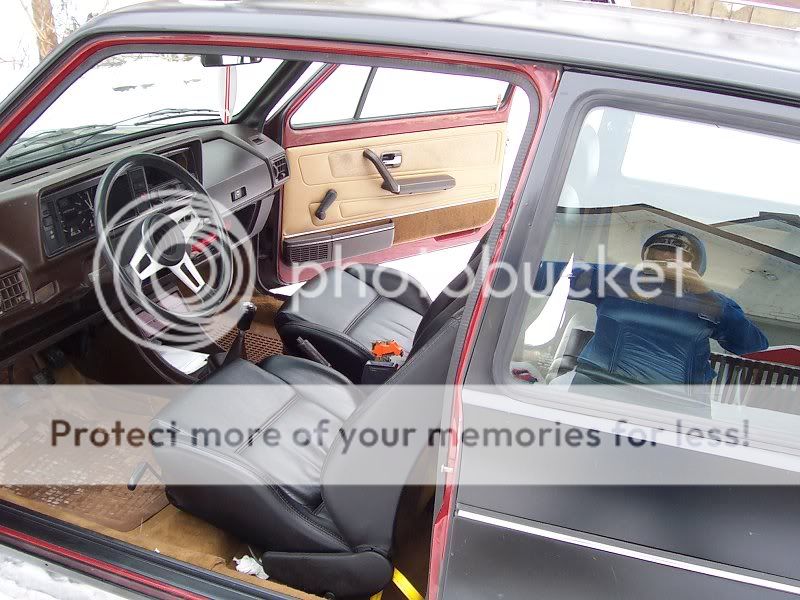 Anyone have pics of mk3 seats in rabbit?? | VW Vortex - Volkswagen Forum