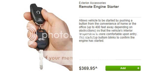 Remote Starter w/ Push Button Start, Keyless Acess | Page 3 | Subaru ...