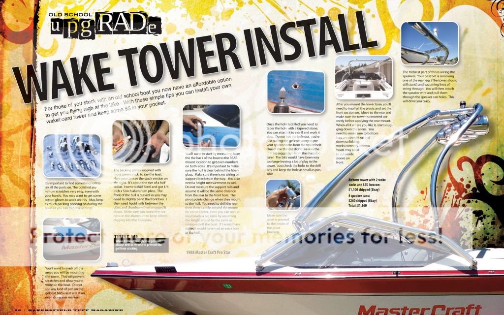 Turned my wake tower install into a Magazine centerpiece - TeamTalk