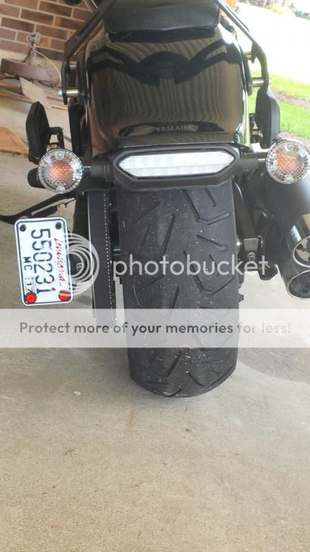 Best license plate relocation kit? | Yamaha Star Stryker